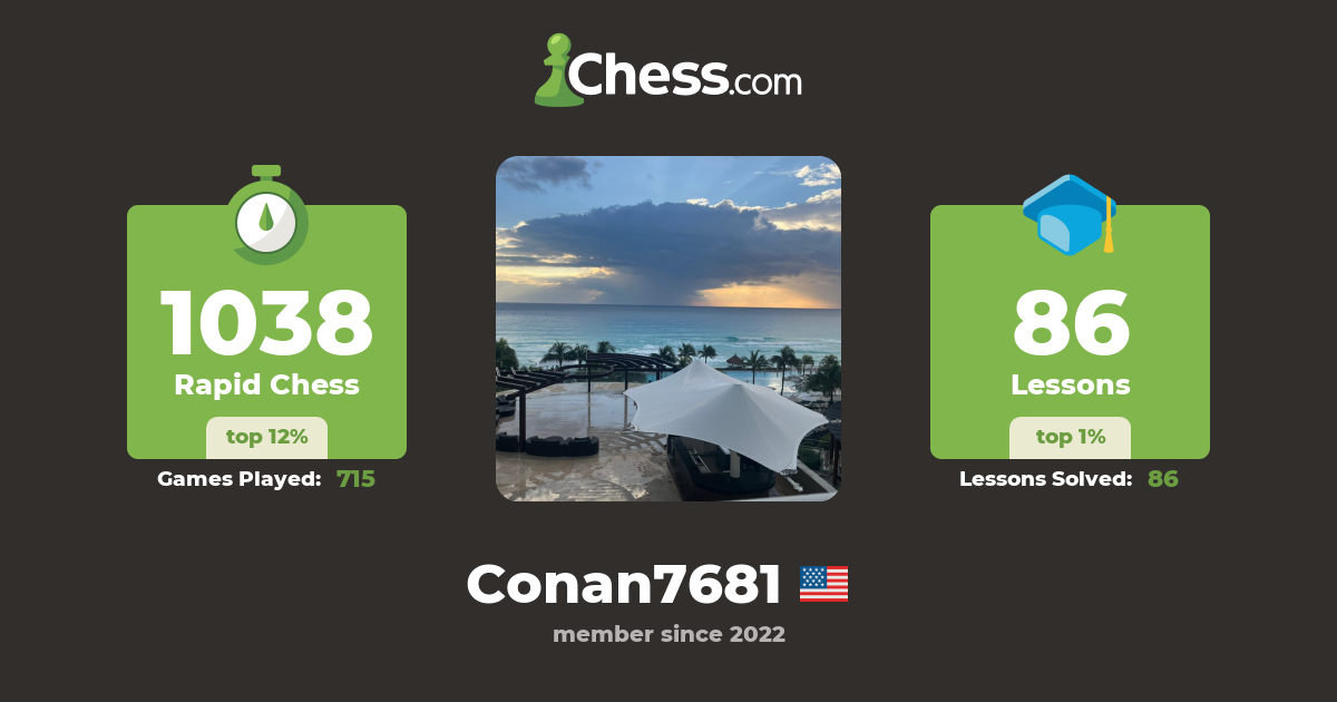 Christopher Ware (Conan7681) - Chess Profile - Chess.com