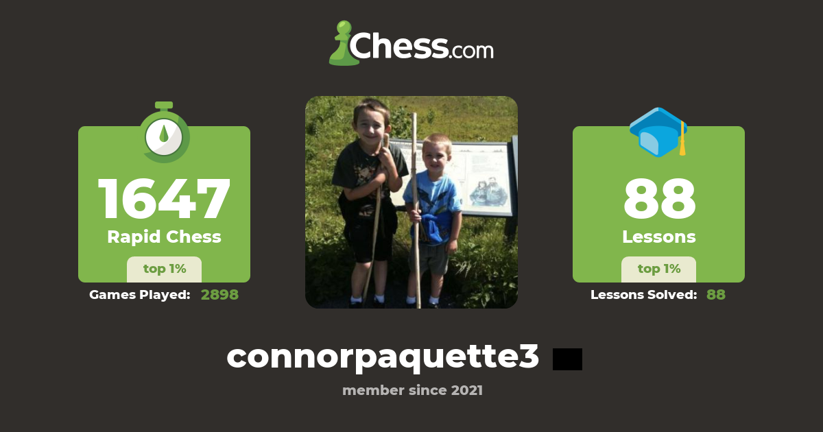 connorpaquette3 - Chess Profile - Chess.com