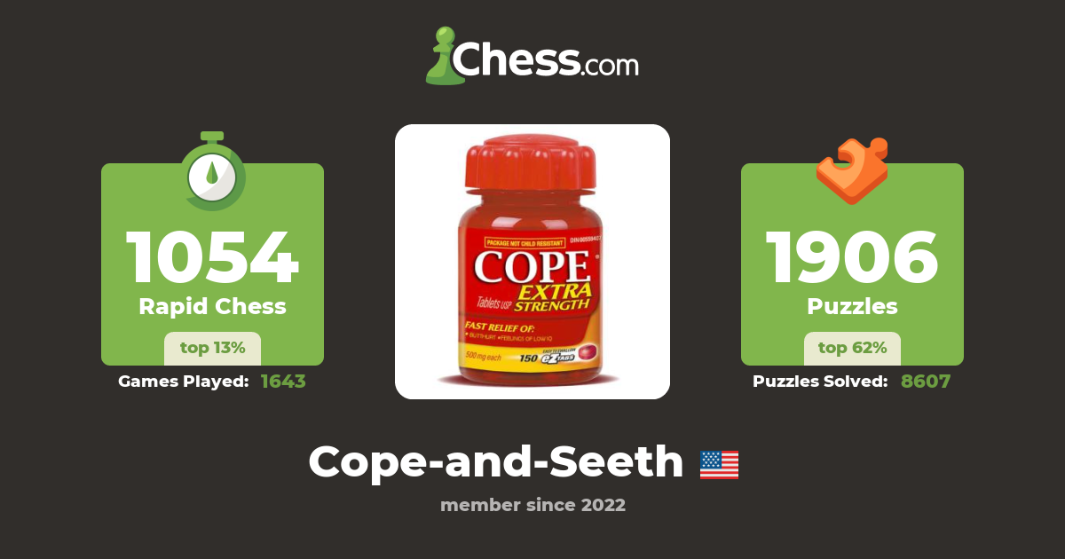 Cope-and-Seeth - Chess Profile - Chess.com