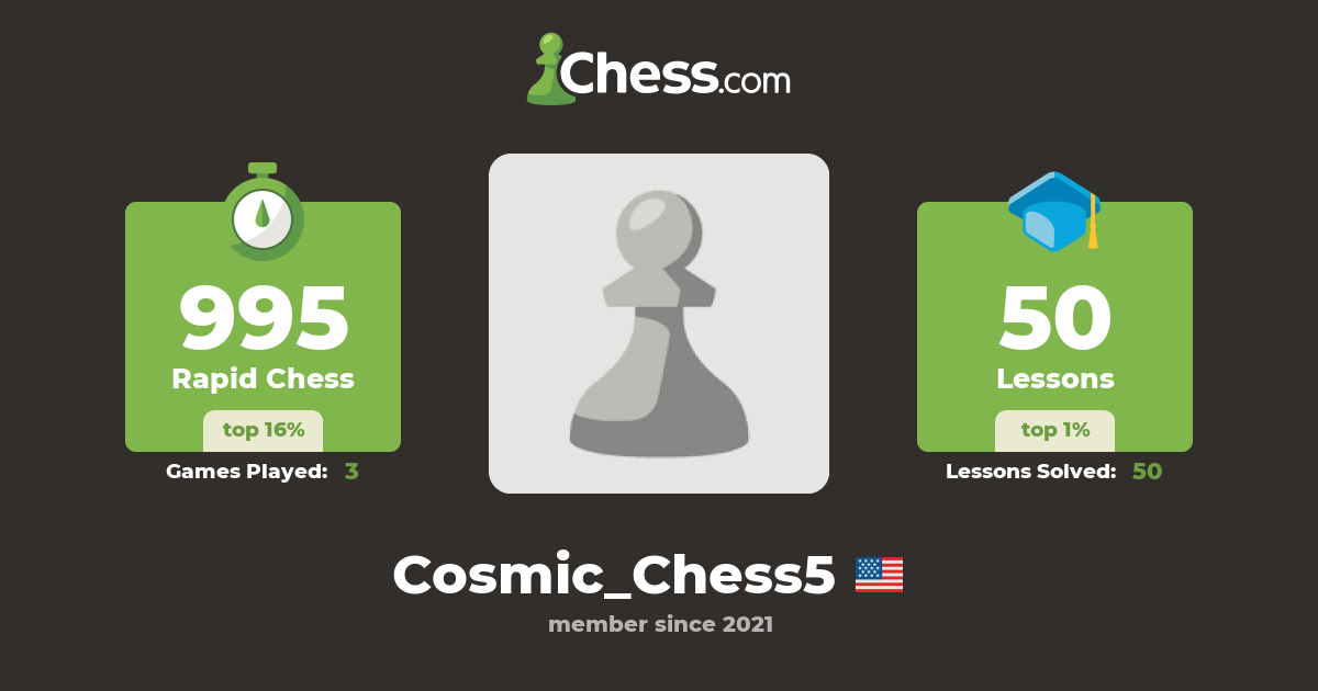 Cosmic_Chess5 - Chess Profile - Chess.com