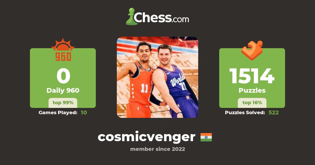 cosmicvenger - Chess Profile - Chess.com