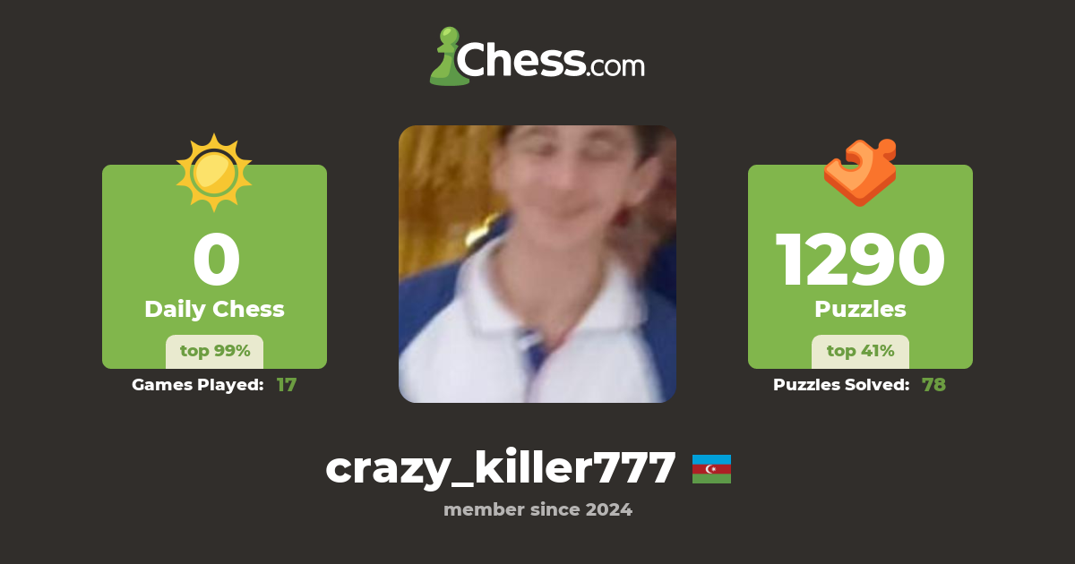 crazy_killer777 - Chess Profile - Chess.com