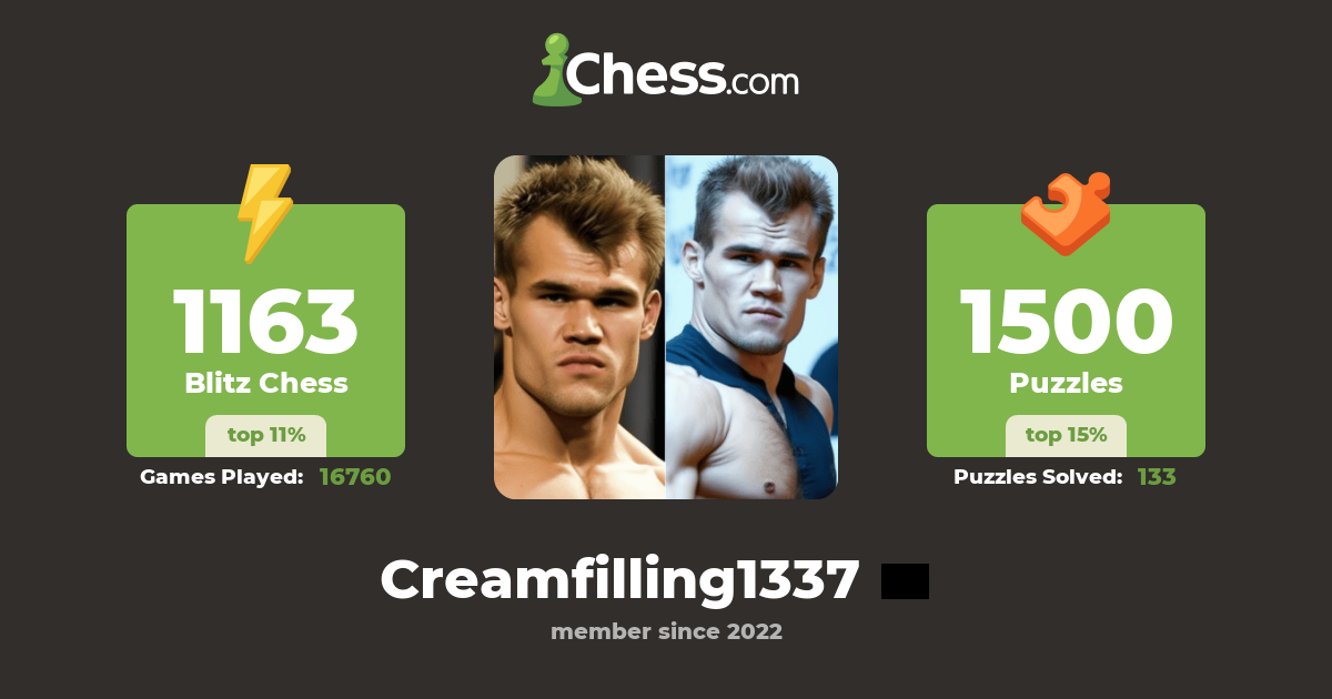 Creamfilling1337 - Chess Profile - Chess.com