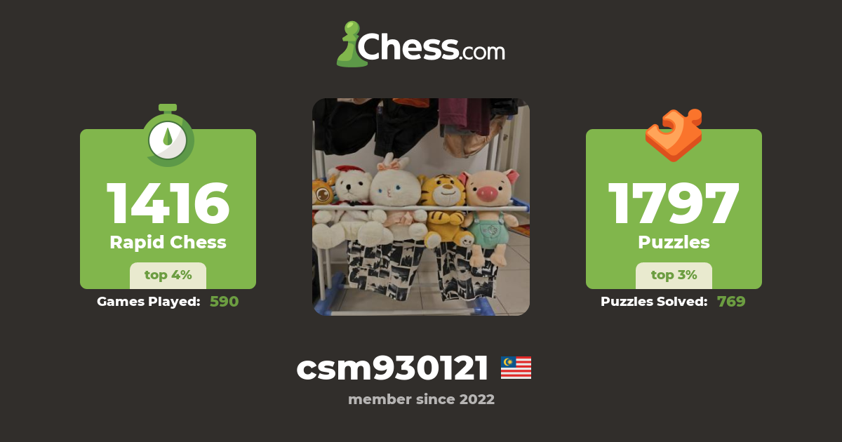 Chin Sai Meng (csm930121) - Chess Profile - Chess.com