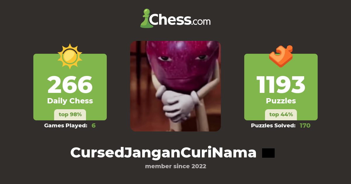 Krused (CursedJanganCuriNama) - Chess Profile - Chess.com