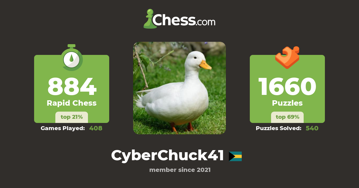 CyberChuck41 - Chess Profile - Chess.com