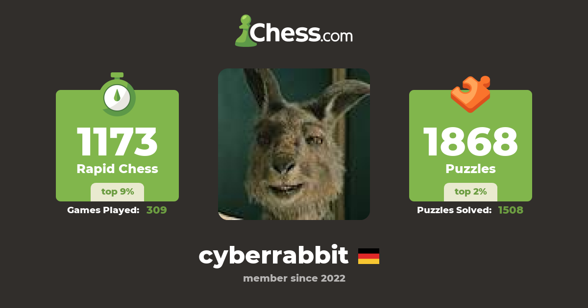 Cyber Rabbit (cyberrabbit) - Chess Profile - Chess.com