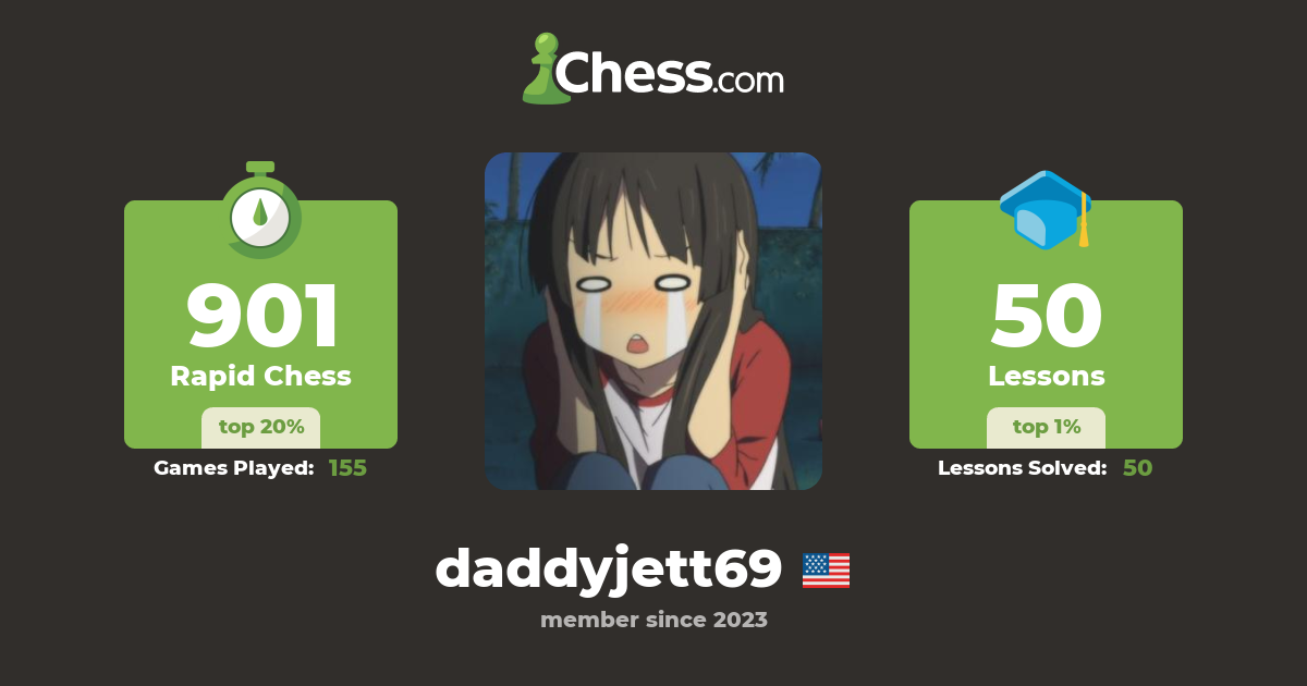 knee grow (daddyjett69) - Chess Profile - Chess.com