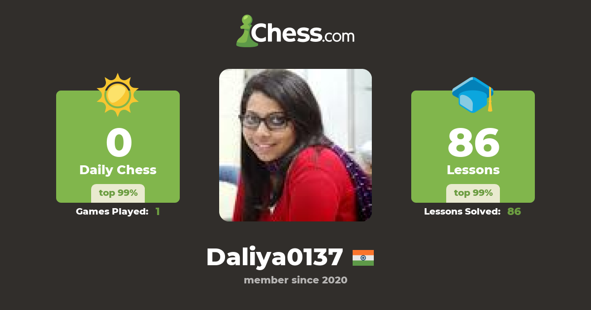Daliya (Daliya0137) - Chess Profile - Chess.com