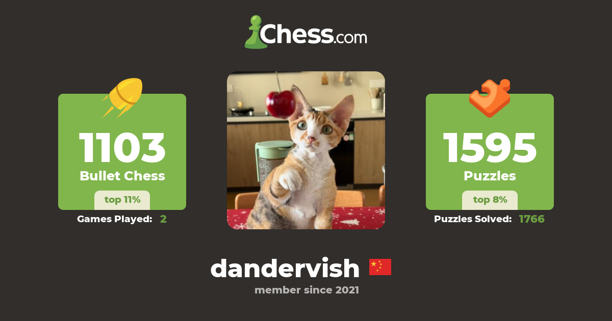 KANG BIAN (dandervish) - Chess Profile - Chess.com