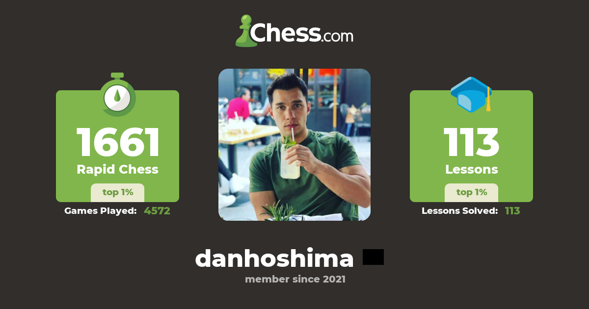 Daniel Oshima (danhoshima) - Chess Profile - Chess.com