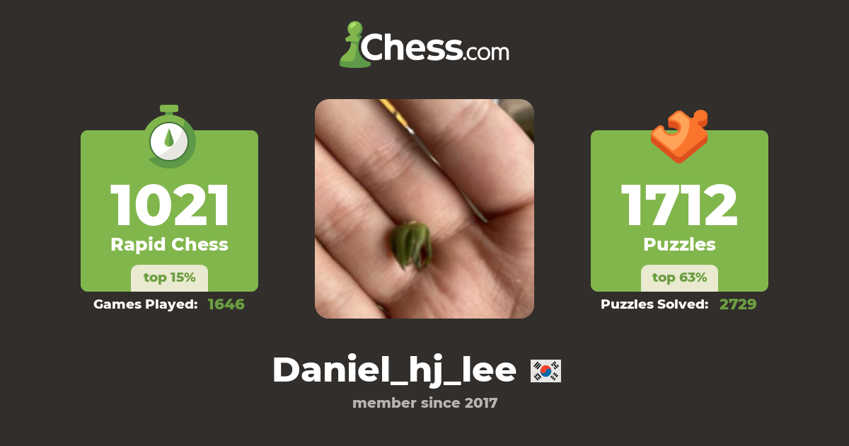Daniel Lee (Daniel_hj_lee) - Chess Profile - Chess.com