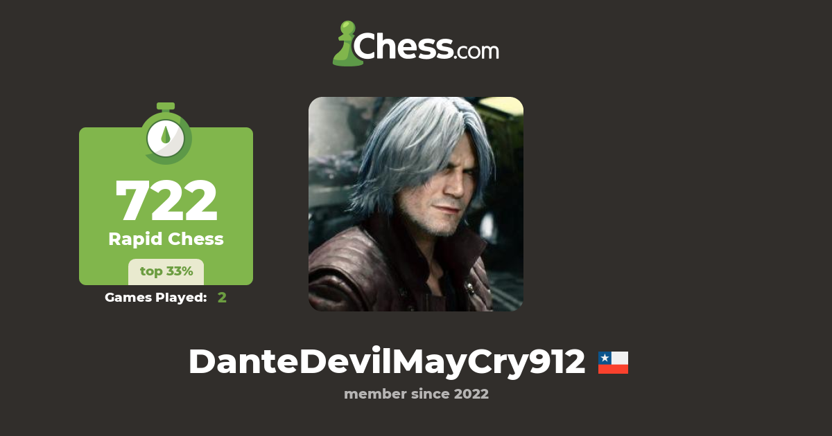 DanteDevilMayCry912 - Chess Profile - Chess.com