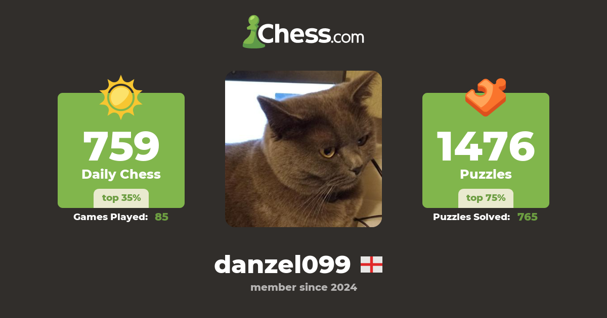 Daniel Lupton (danzel099) - Chess Profile - Chess.com