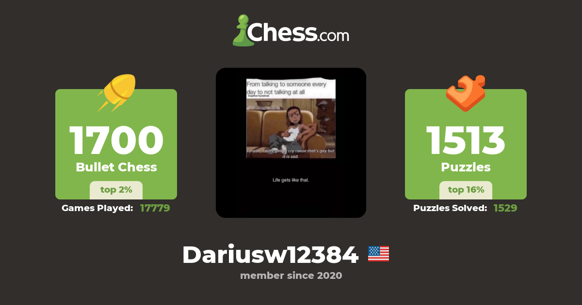 Darius Warren (Dariusw12384) - Chess Profile - Chess.com