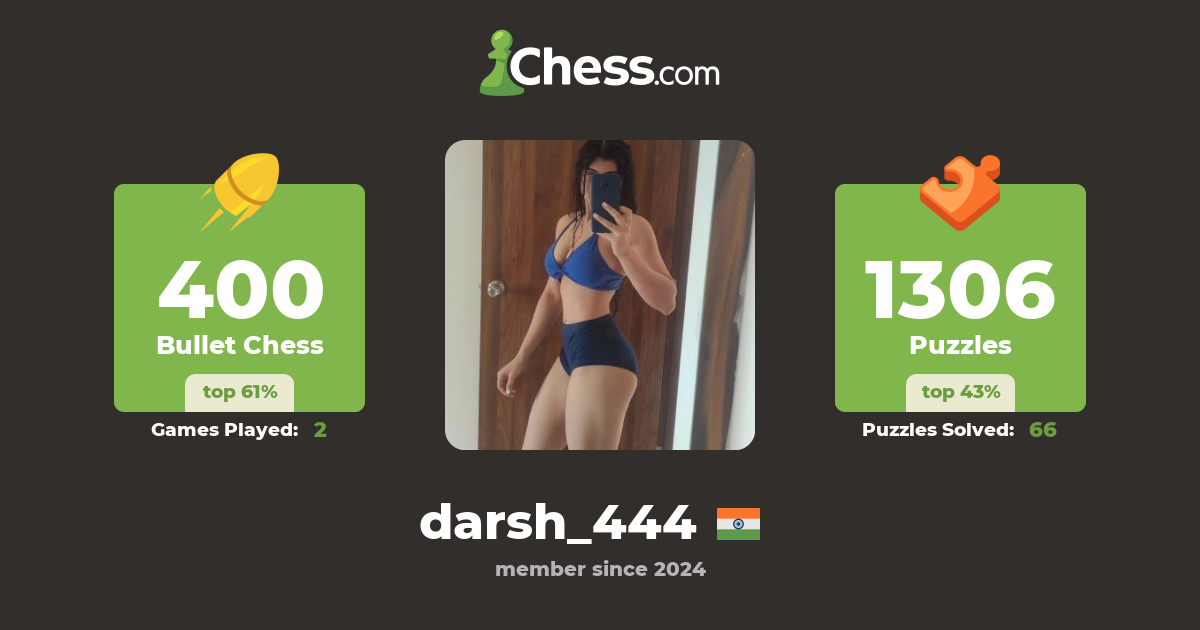 darsh_444 - Chess Profile - Chess.com