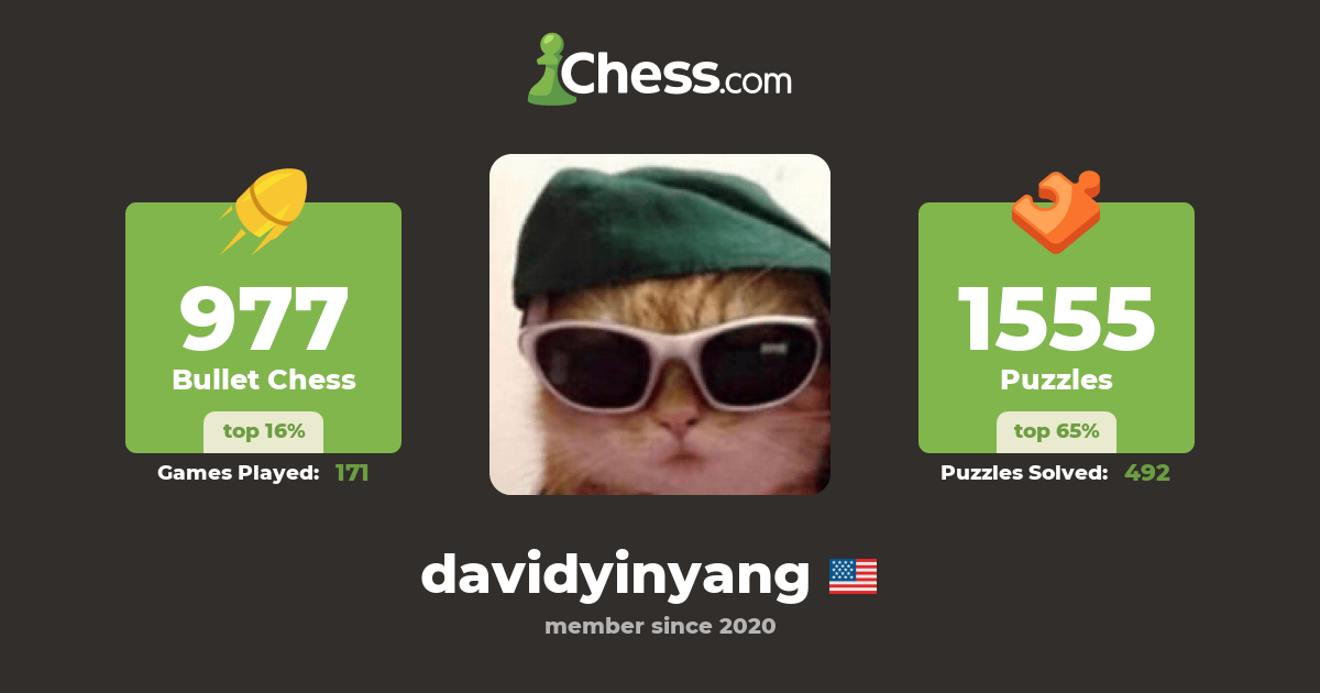 David Yang (davidyinyang) - Chess Profile - Chess.com