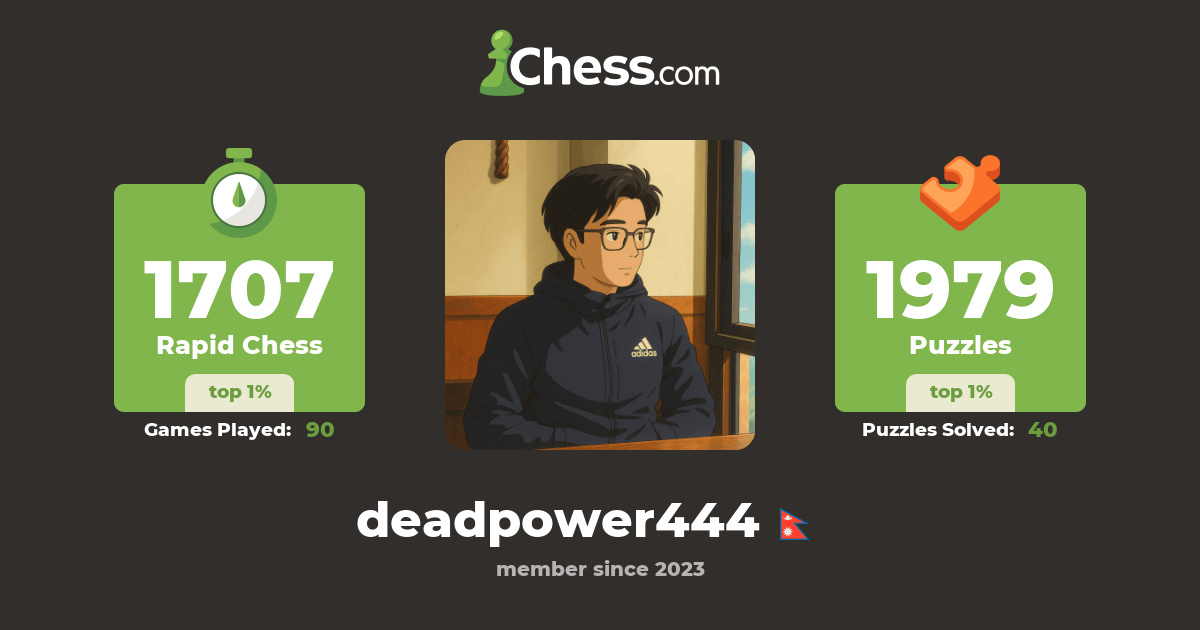 Dead Power (deadpower444) - Chess Profile - Chess.com