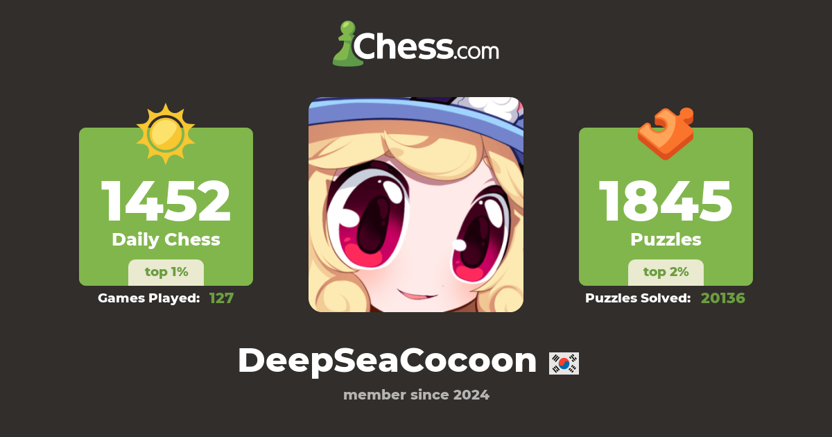 DeepSeaCocoon - Chess Profile - Chess.com