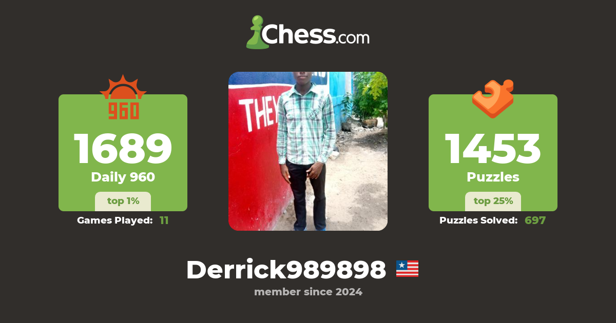 Robert Sackey (Derrick989898) - Chess Profile - Chess.com