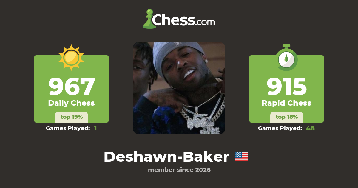 Deshawn-Baker - Chess Profile - Chess.com