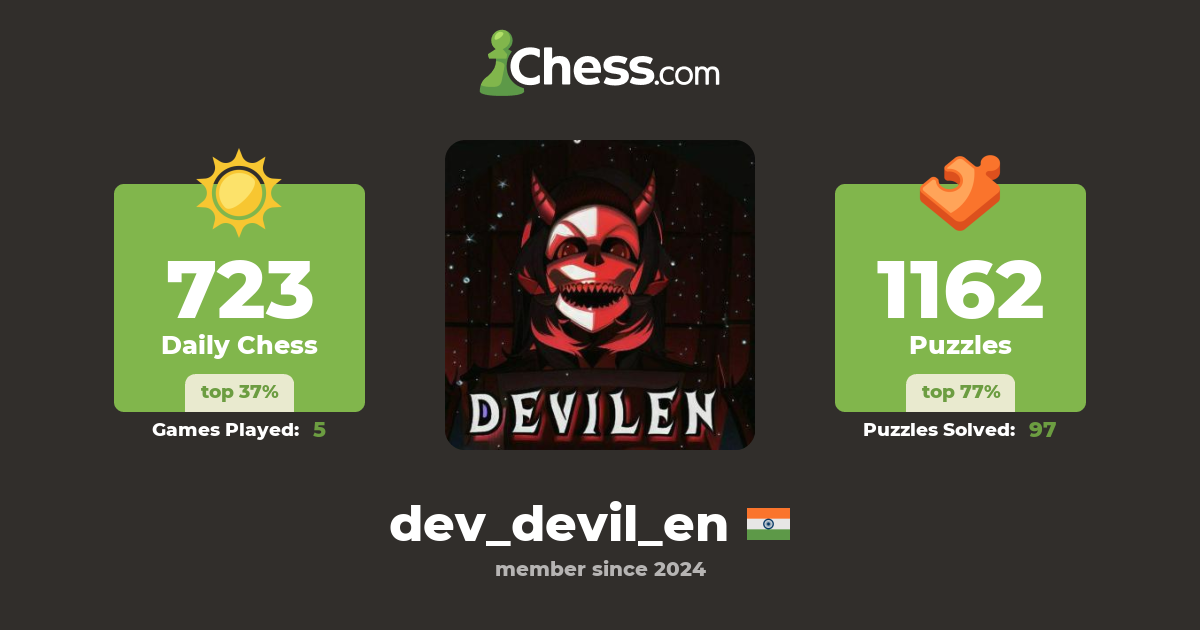 DEVILEN (dev_devil_en) - Chess Profile - Chess.com