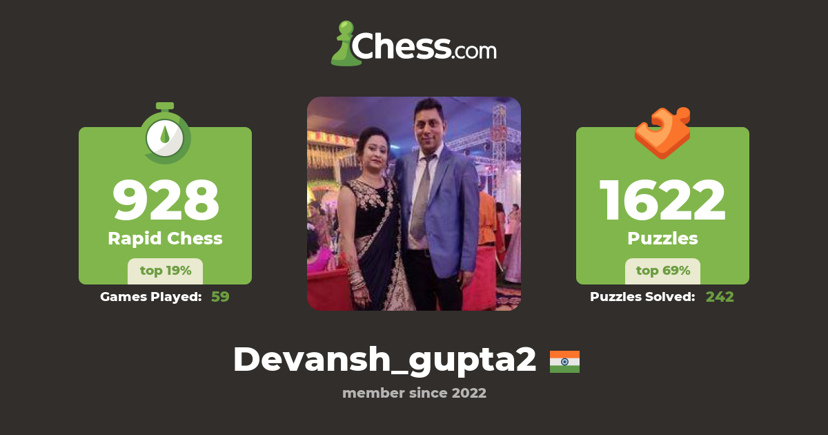 Devansh_gupta2 - Chess Profile - Chess.com