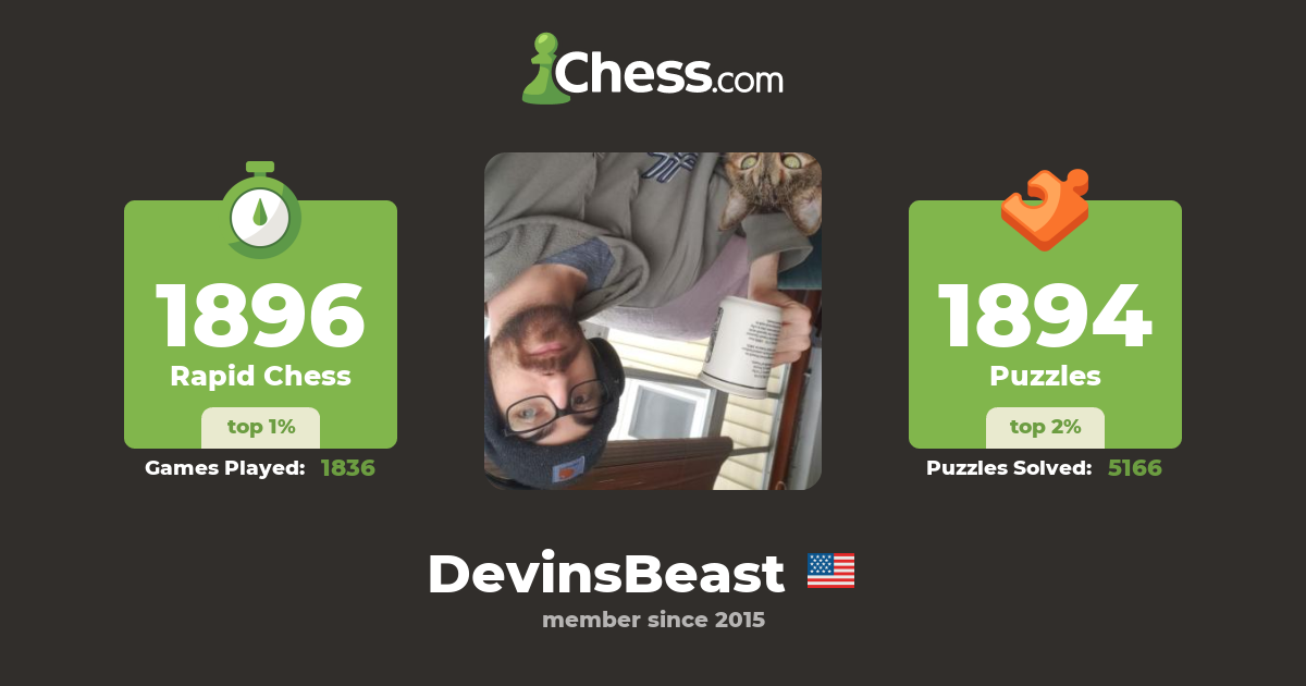 Devin (DevinsBeast) - Chess Profile - Chess.com
