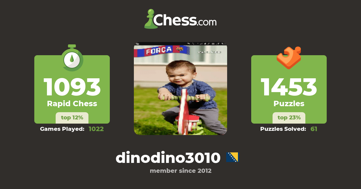 Dino Seferovic (dinodino3010) - Chess Profile - Chess.com