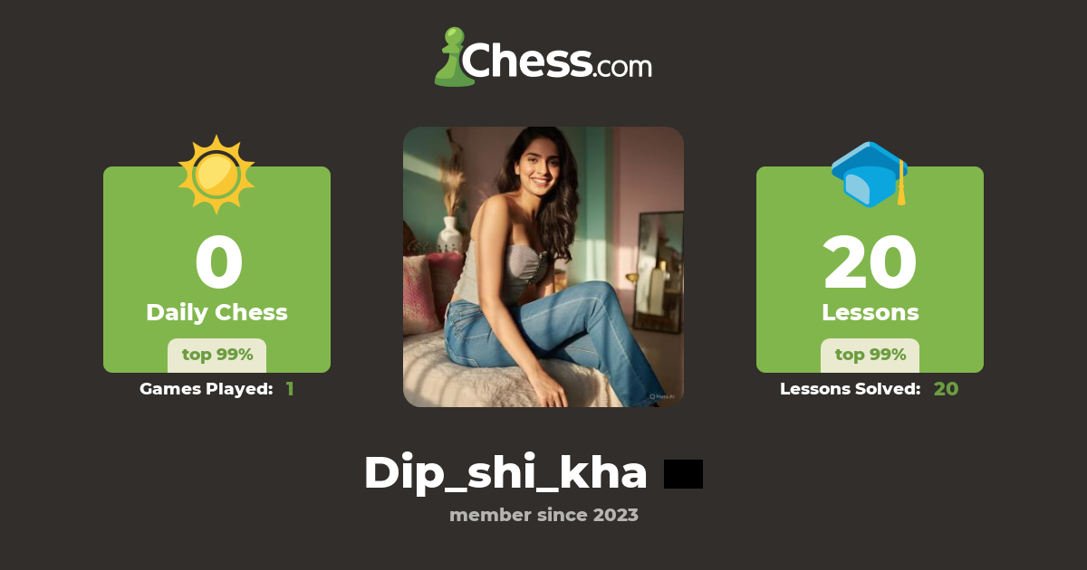 Dipshikha Singhal (Dip_shi_kha) - Chess Profile - Chess.com