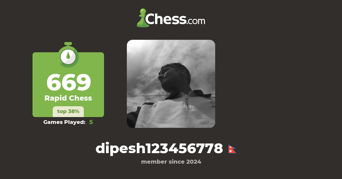 dipesh123456778 - Chess Profile - Chess.com