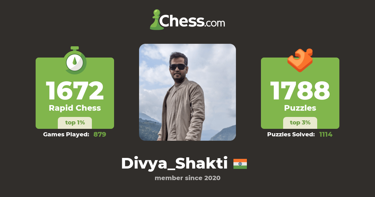 Divya Shakti (Divya_Shakti) - Chess Profile - Chess.com