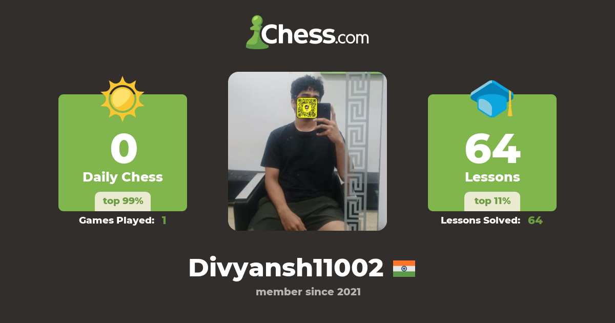 d (Divyansh11002) - Chess Profile - Chess.com