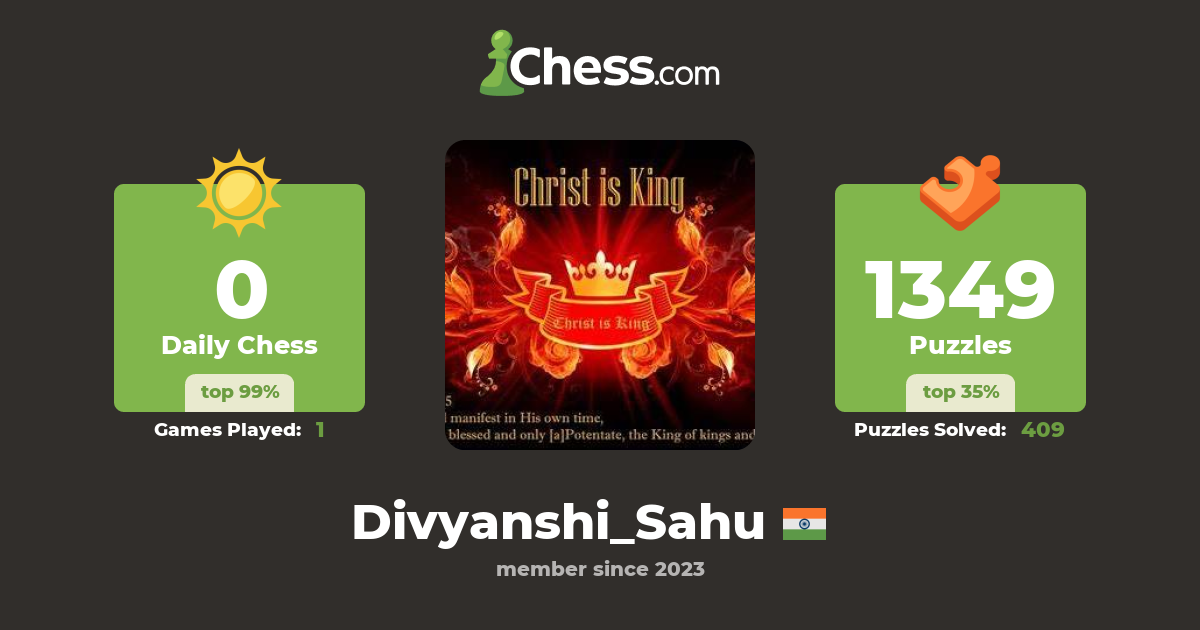 Divyanshi_Sahu - Chess Profile - Chess.com
