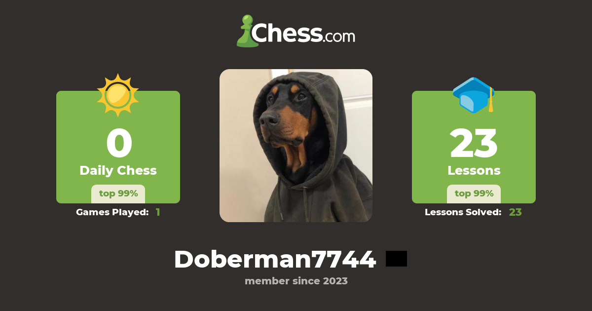 Walid Obeid (Doberman7744) - Chess Profile - Chess.com