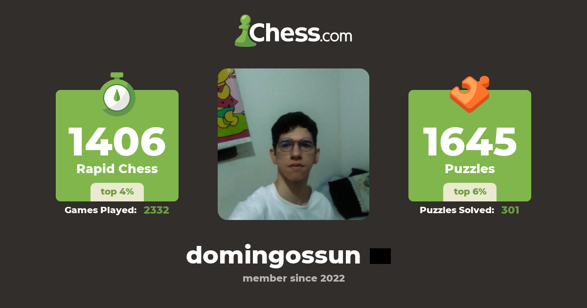 Matheus Domingos (domingossun) - Chess Profile - Chess.com