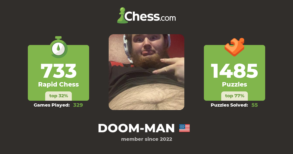 DOOM-MAN - Chess Profile - Chess.com
