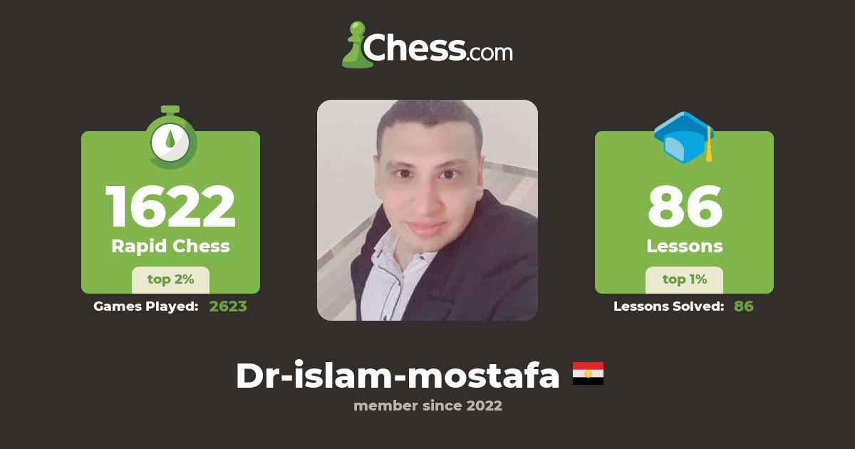 Dr-islam-mostafa - Chess Profile - Chess.com