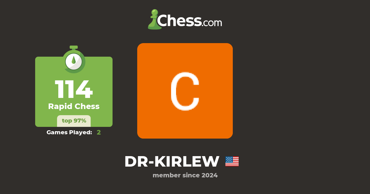 Caleb Kirlew (DR-KIRLEW) - Chess Profile - Chess.com