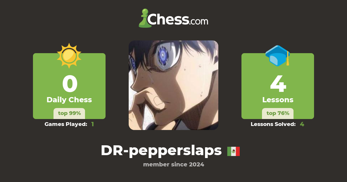 Matthew Mosqueda (DR-pepperslaps) - Chess Profile - Chess.com