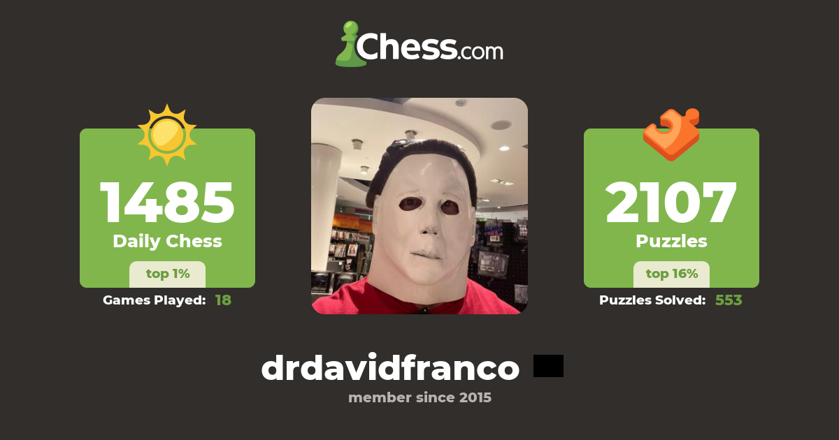 David Franco (drdavidfranco) - Chess Profile - Chess.com