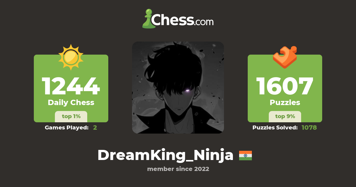 DreamKing_Ninja - Chess Profile - Chess.com