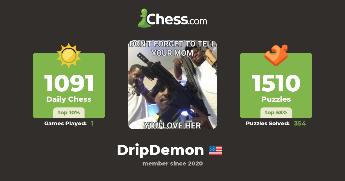 Sean Jay (DripDemon) - Chess Profile - Chess.com