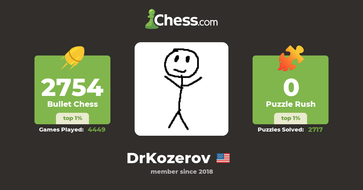 FM Stick Figure (DrKozerov) - Chess Profile - Chess.com
