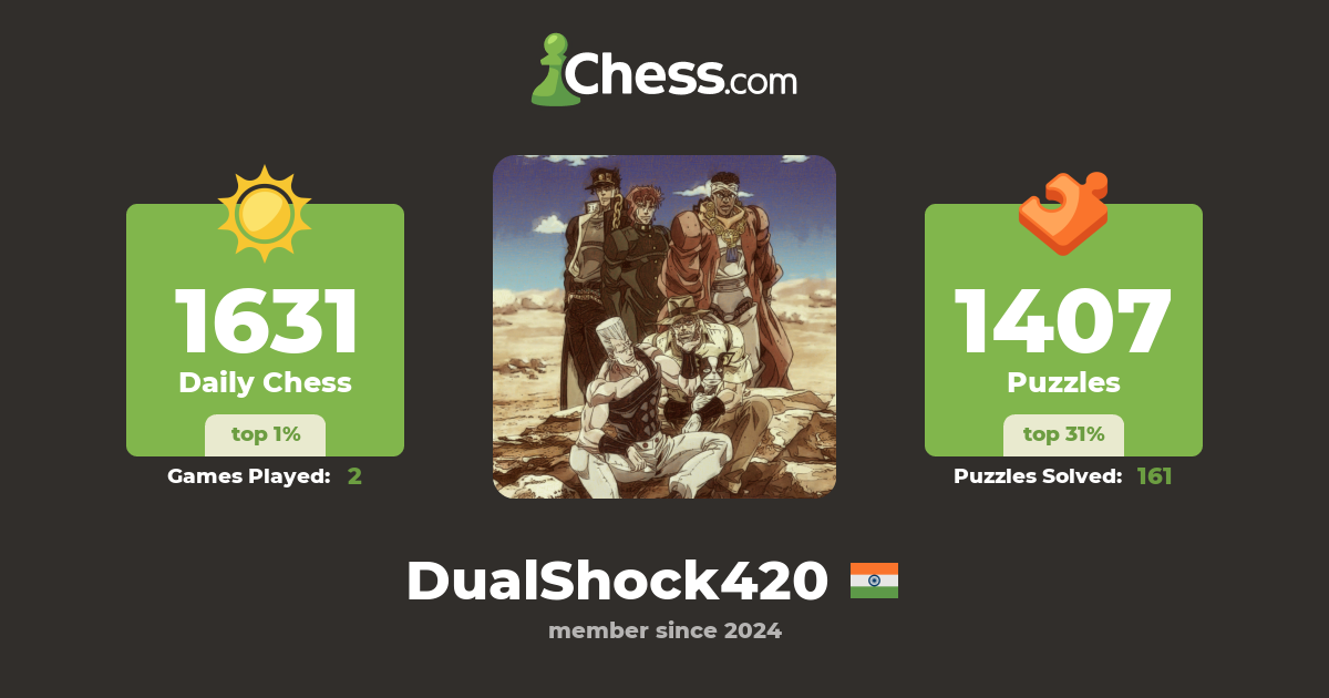 DualShock420 - Chess Profile - Chess.com