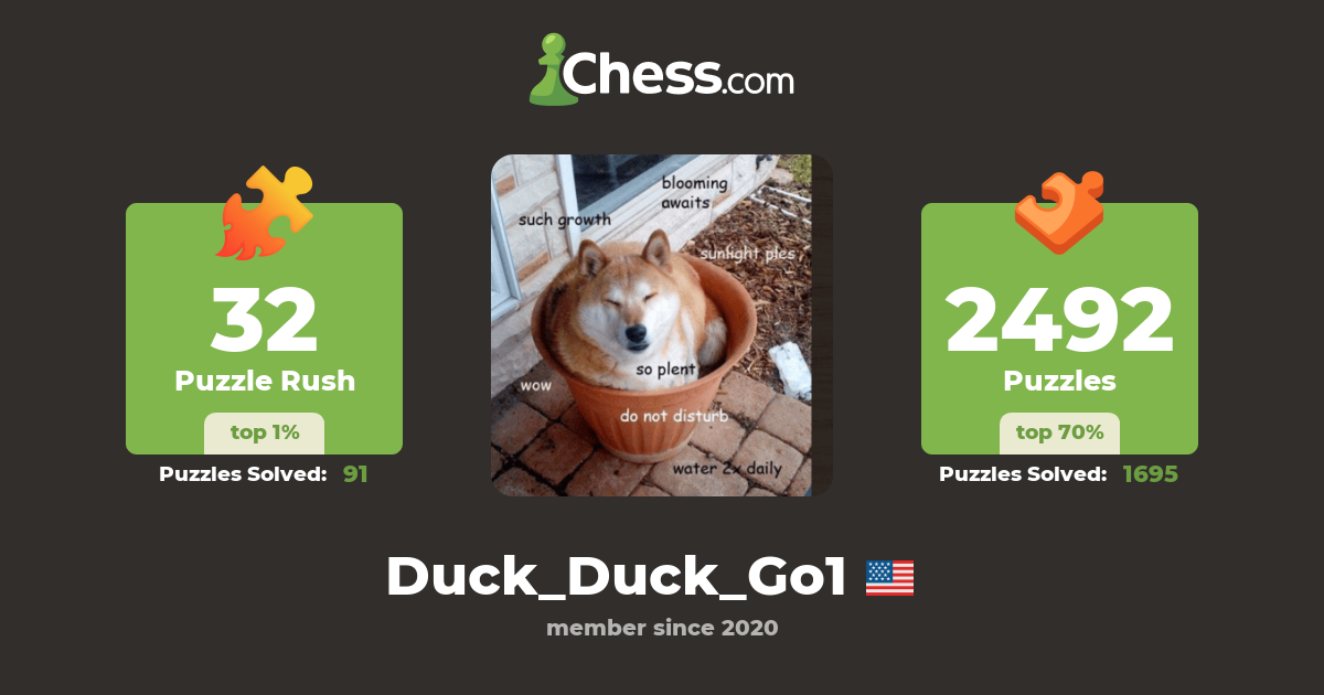 Ruby S. (Duck_Duck_Go1) - Chess Profile - Chess.com
