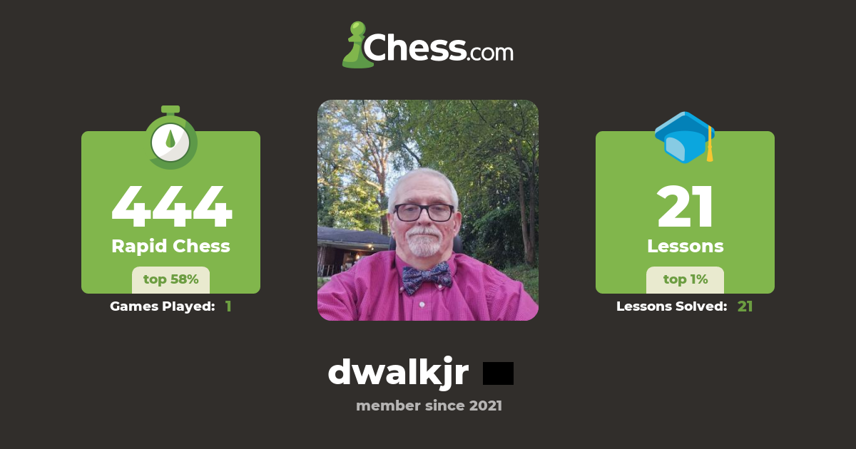 David Walker Jr (dwalkjr) - Chess Profile - Chess.com