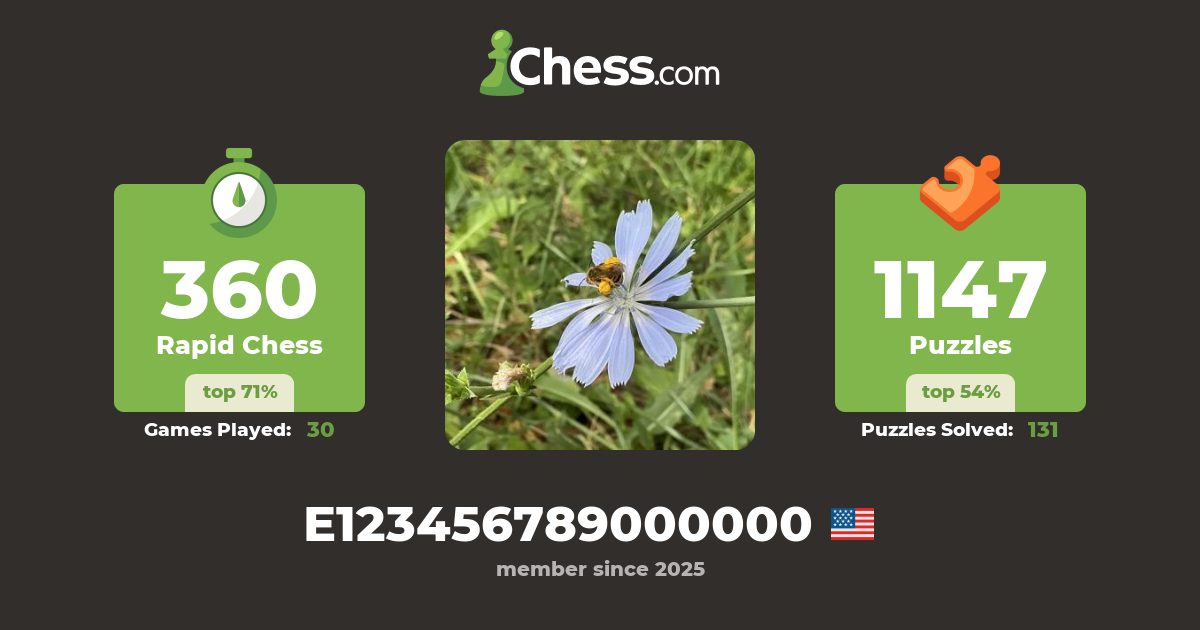 Elizabeth Gray (E123456789000000) - Chess Profile - Chess.com