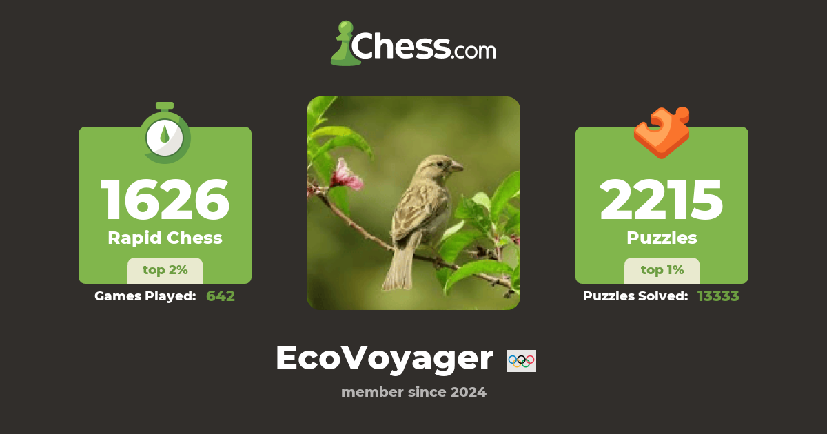 EcoVoyager - Chess Profile - Chess.com