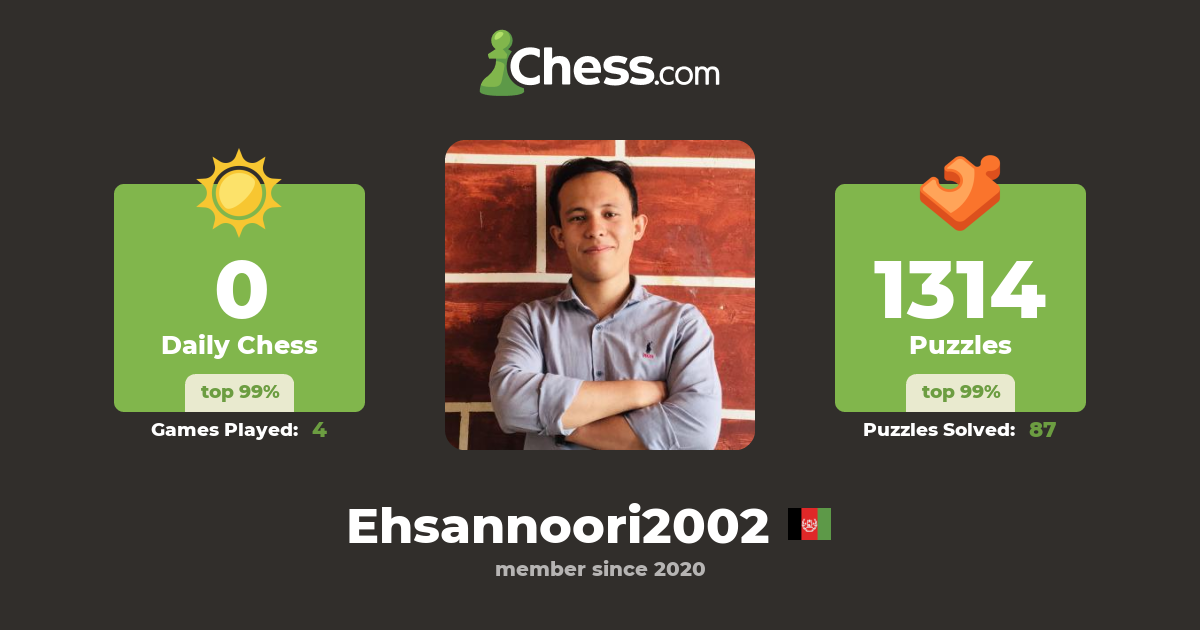Ehsan Noori (Ehsannoori2002) - Chess Profile - Chess.com